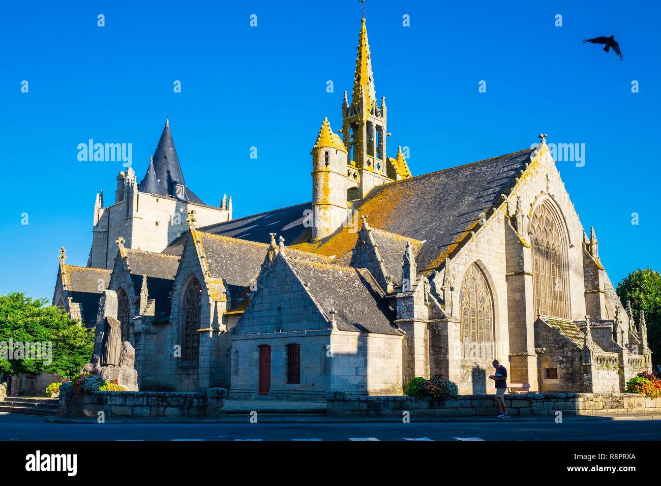 France, Finistere, Penmarc'h, Gothic Flamboyant Saint Nonna church ...