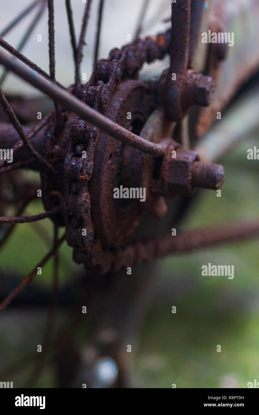 Rusty bicycle parts hi-res stock photography and images - Alamy