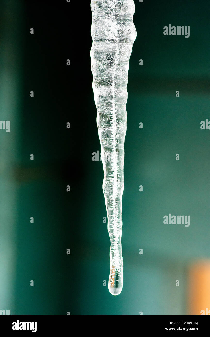 Water icicle dripping Stock Photo - Alamy