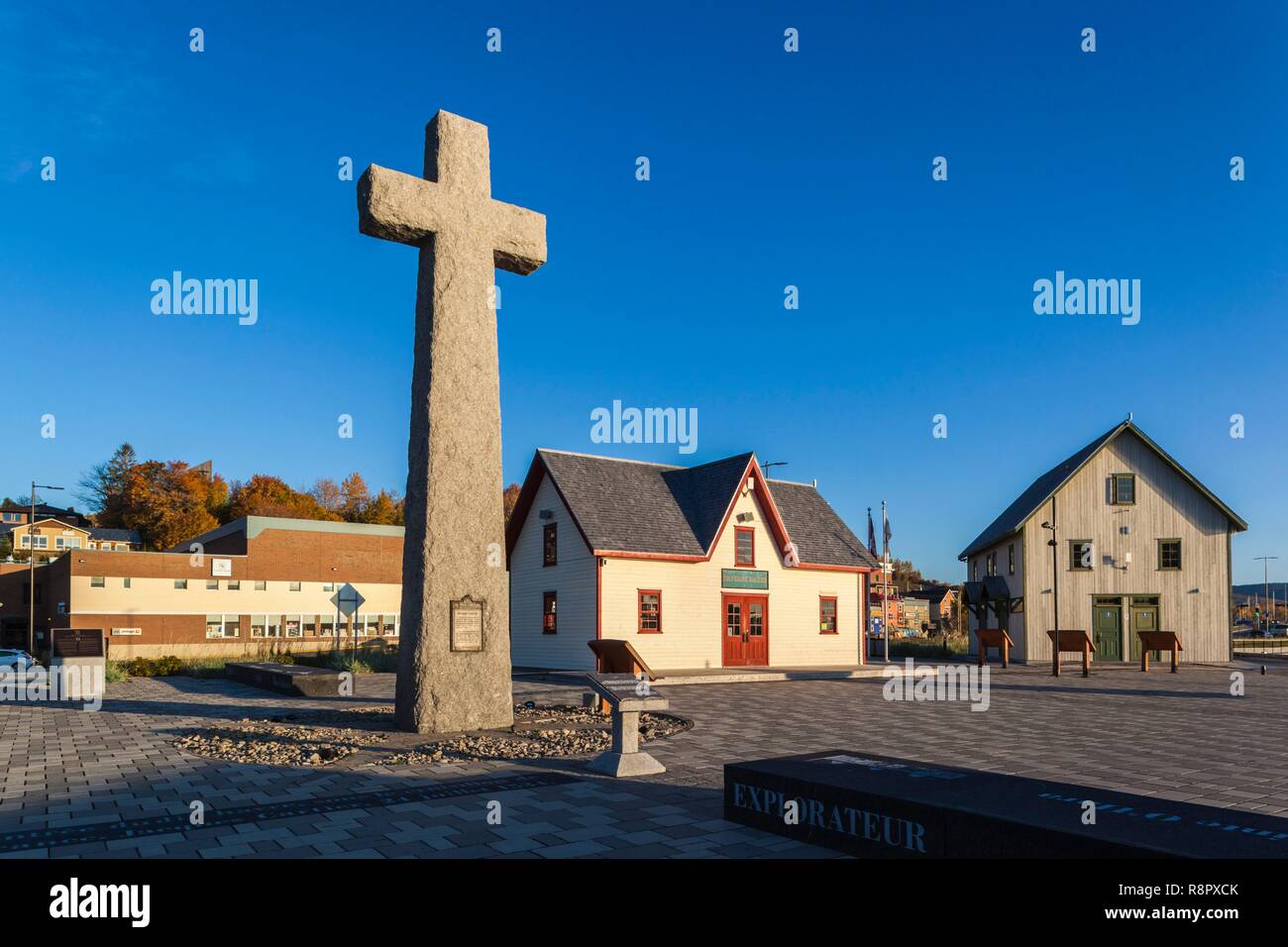 Jacques cartier landing site hi-res stock photography and images - Alamy