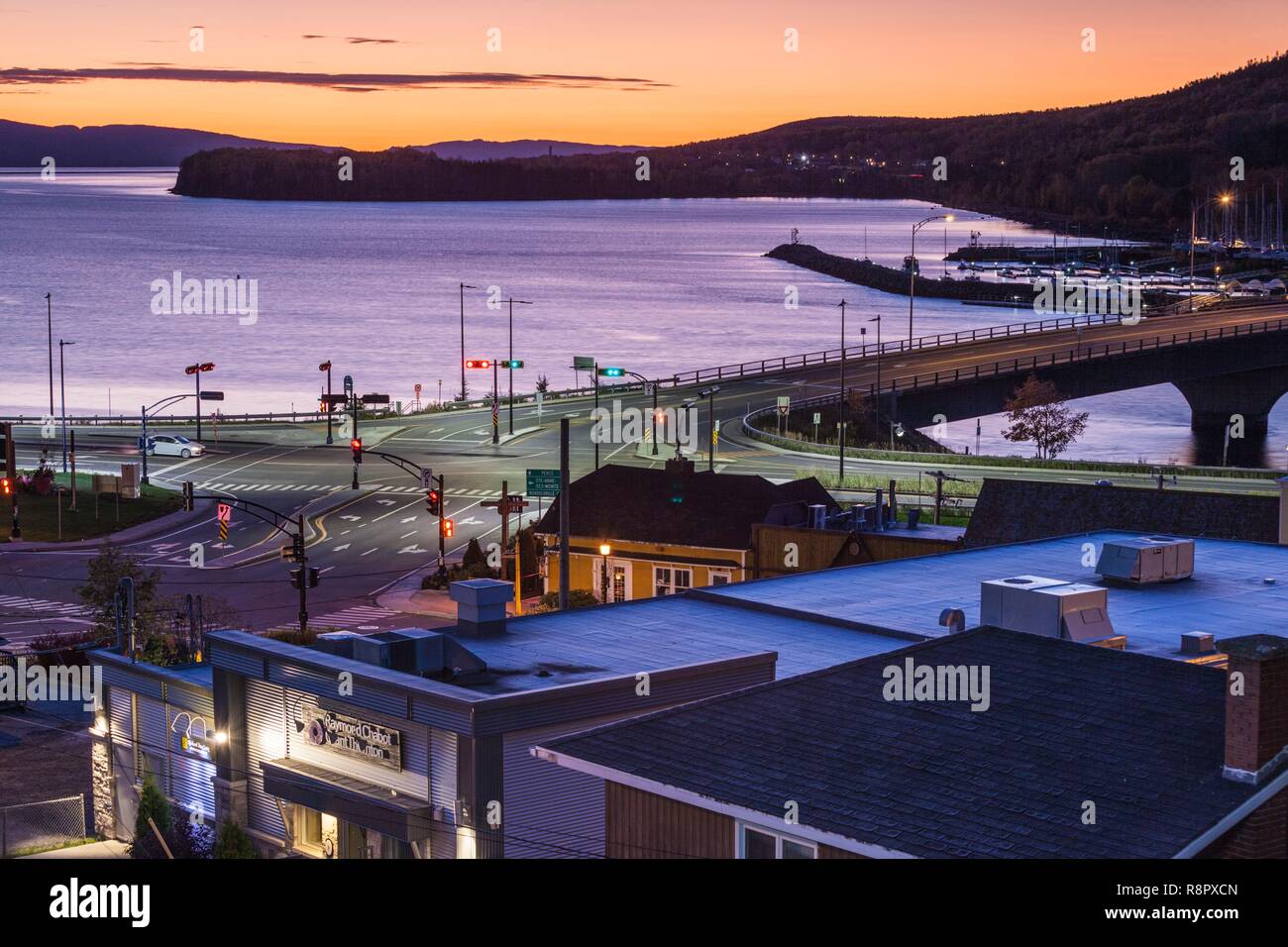 Harbor harbour quebec hi-res stock photography and images - Alamy