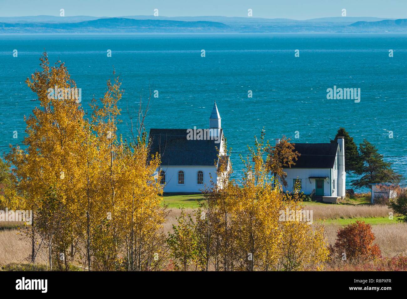 Canada, Quebec , Capitale-Nationale Region, Charlevoix, Port-au-Persil ...