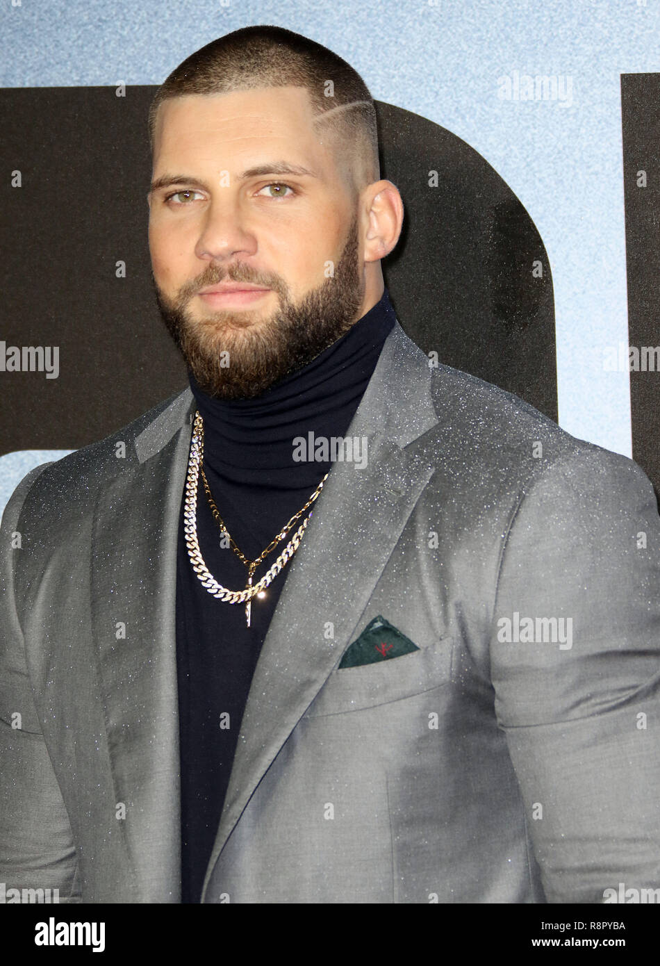 Nov 28, 2018 - Florian Munteanu attending Creed II European Premiere ...