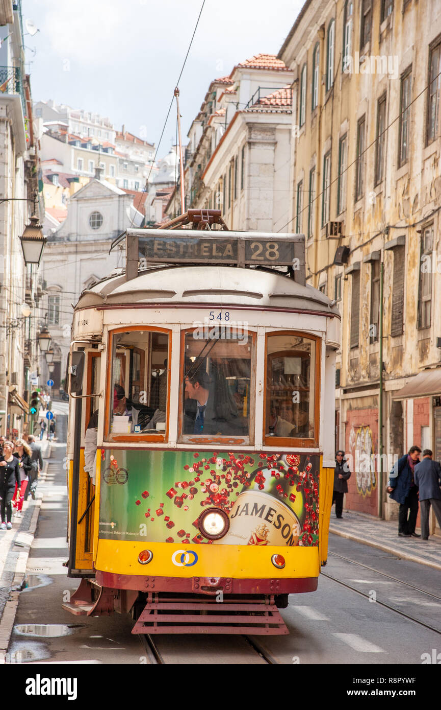 Number 28 tram hi-res stock photography and images - Alamy