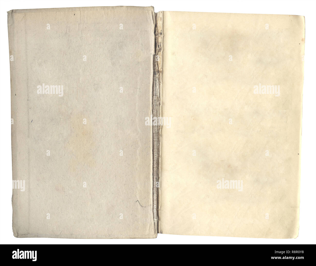 Old book. Object isolated over white Stock Photo - Alamy