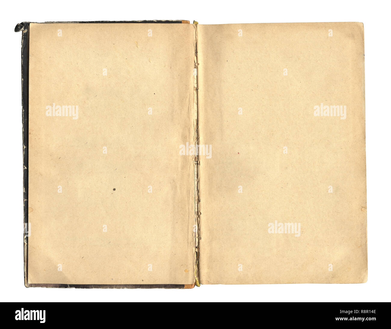 Old book. Object isolated over white Stock Photo - Alamy