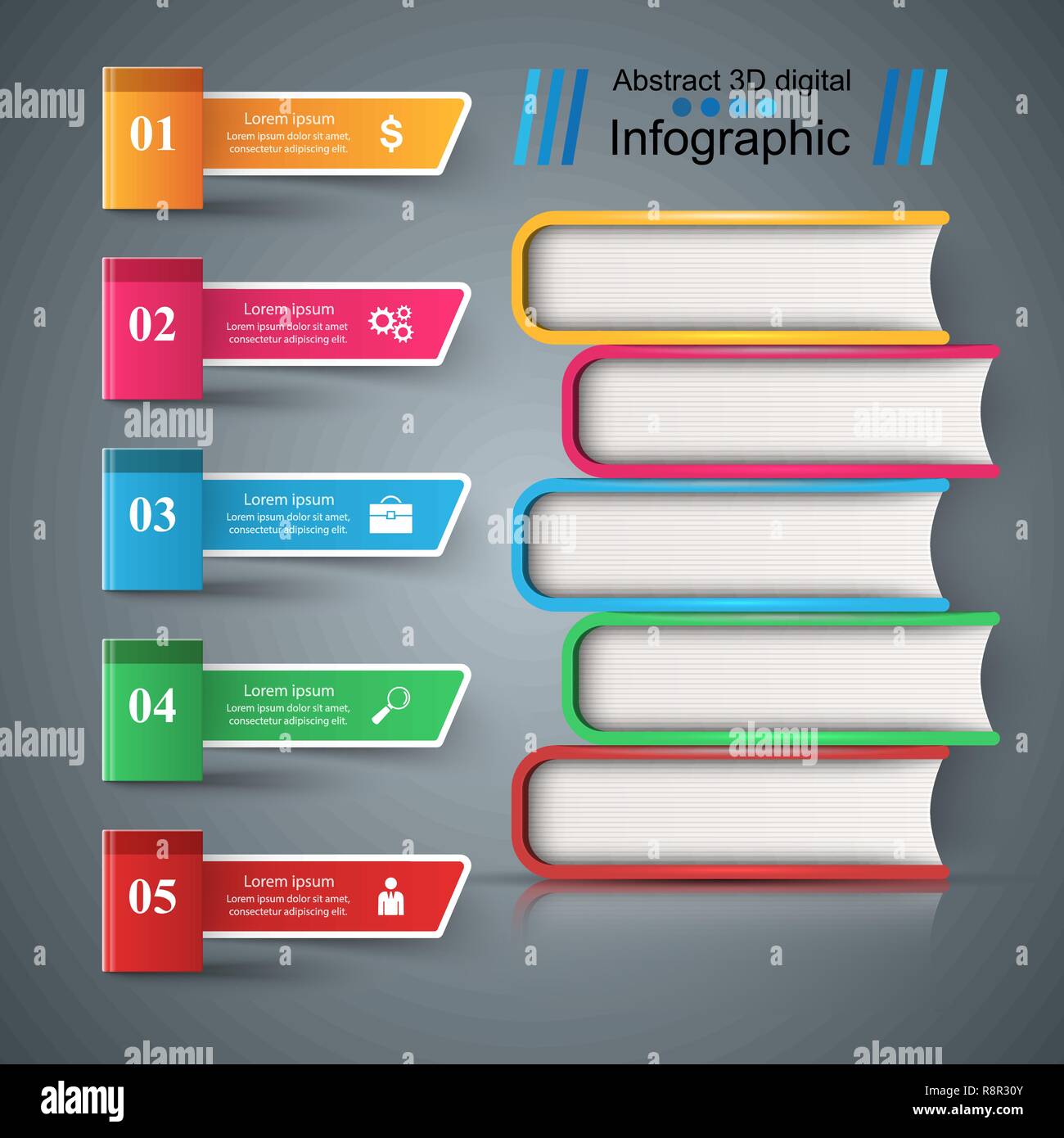 Infographic education hi-res stock photography and images - Alamy