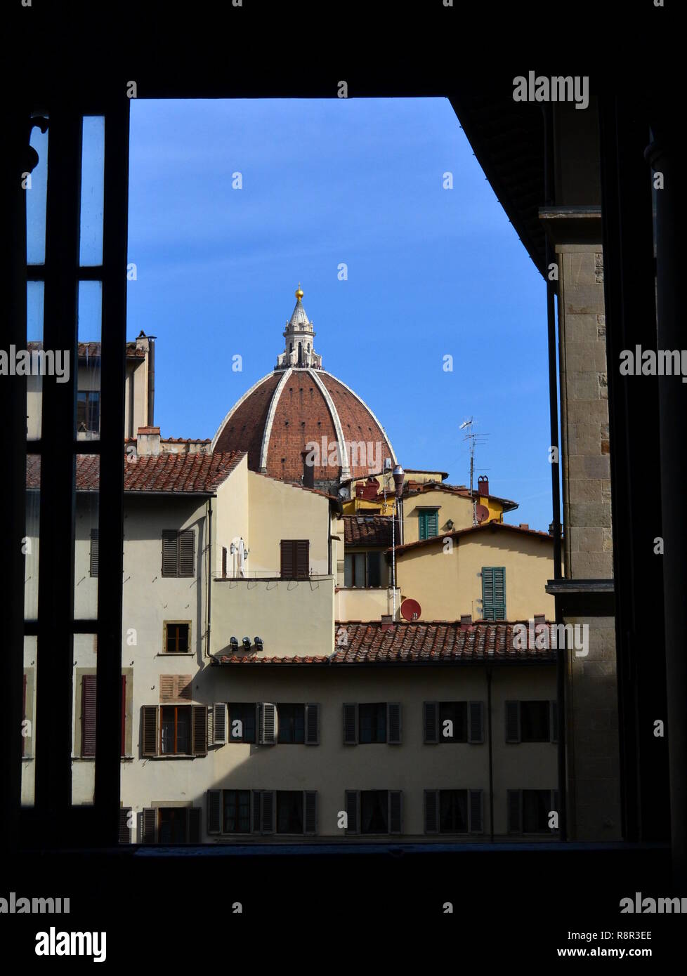 Duomo through a window Stock Photo - Alamy