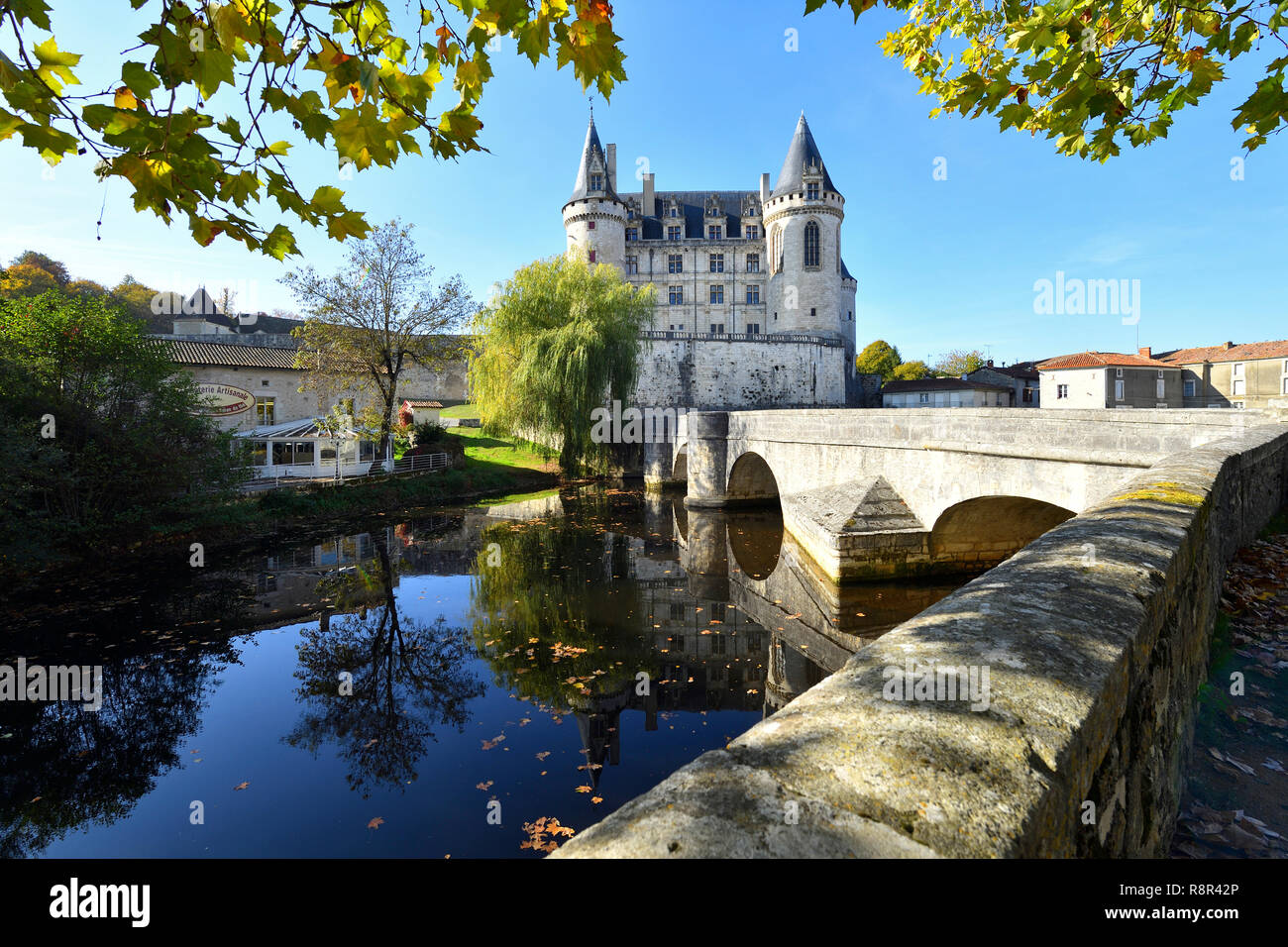 Rochefoucauld bridge hi-res stock photography and images - Alamy