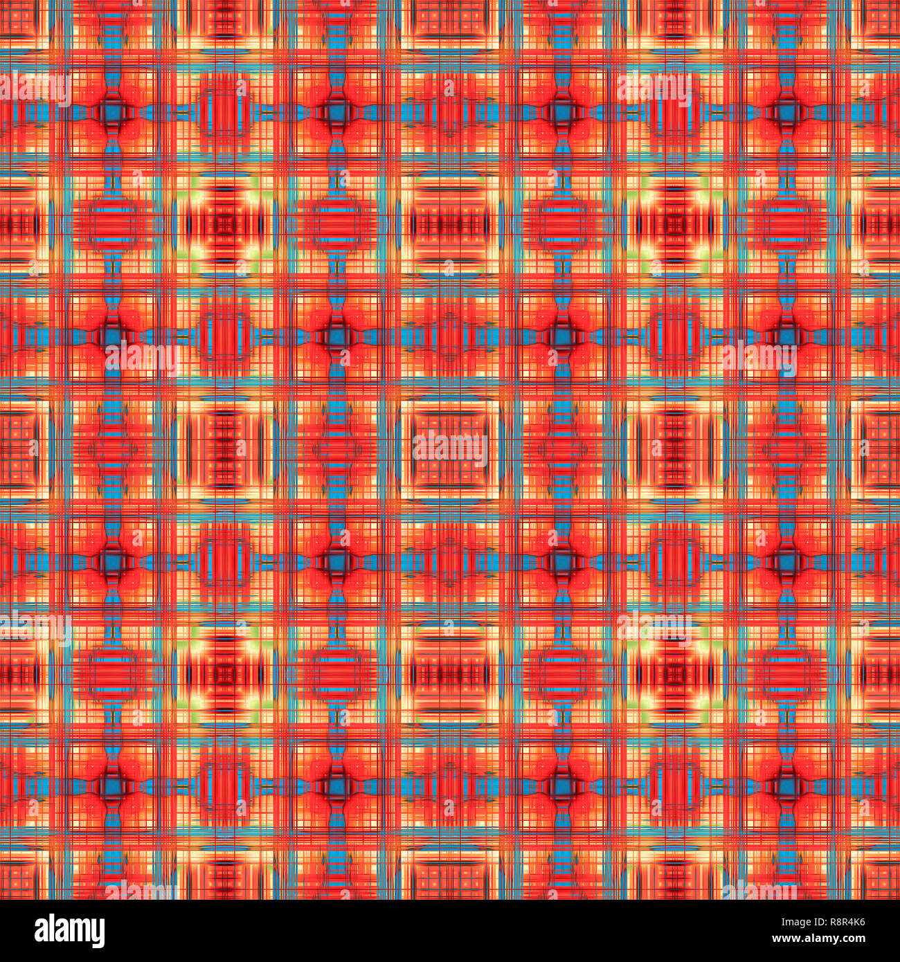 Colorful abstract red and blue grid pattern Stock Photo - Alamy