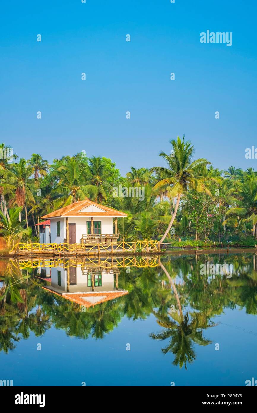 India, state of Kerala, Kollam district, Munroe island or Munroturuttu ...