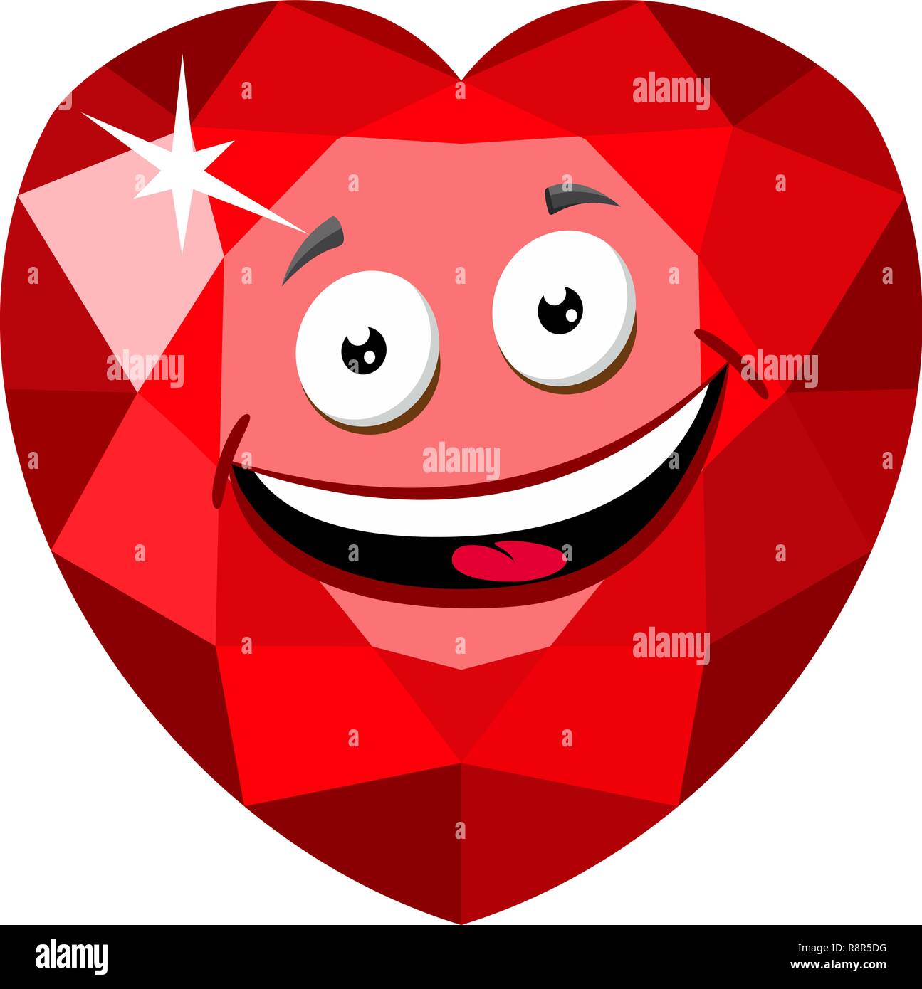 Rubies Stock Vector Images - Alamy