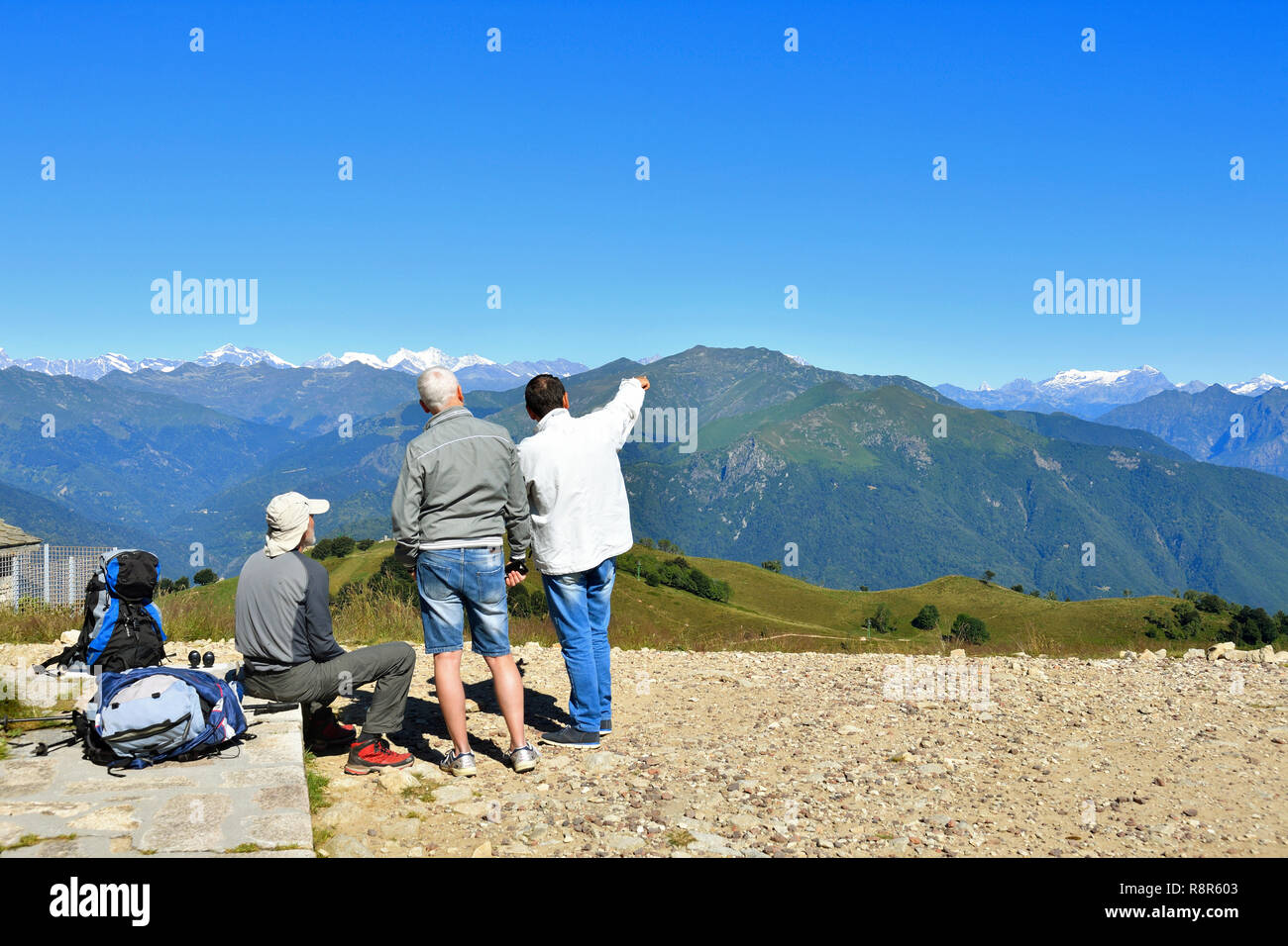 Mottarone mount orta hi-res stock photography and images - Alamy