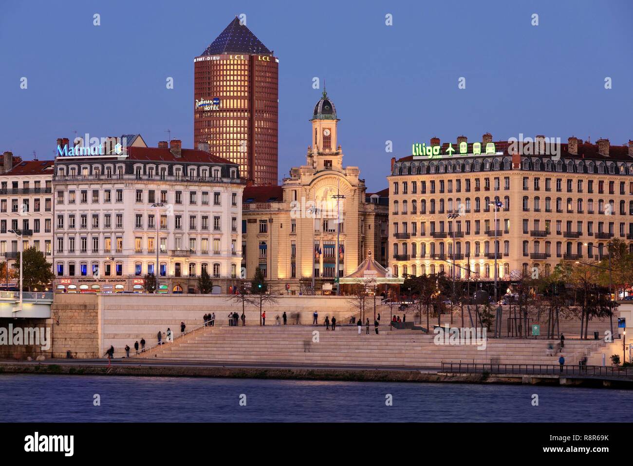 France, Rhône, Lyon, 3rd district, La Guillotière district, Berge Karen ...
