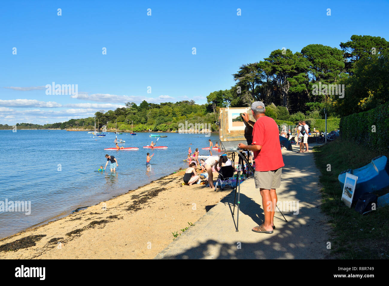 France, Morbihan, Gulf of Morbihan, Regional Natural Park of the Gulf ...