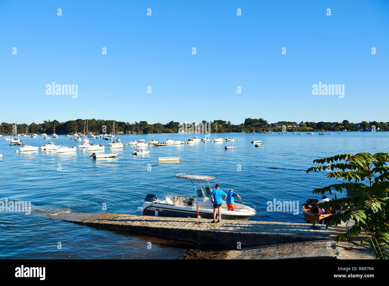France, Morbihan, Gulf of Morbihan, Regional Natural Park of the Gulf ...