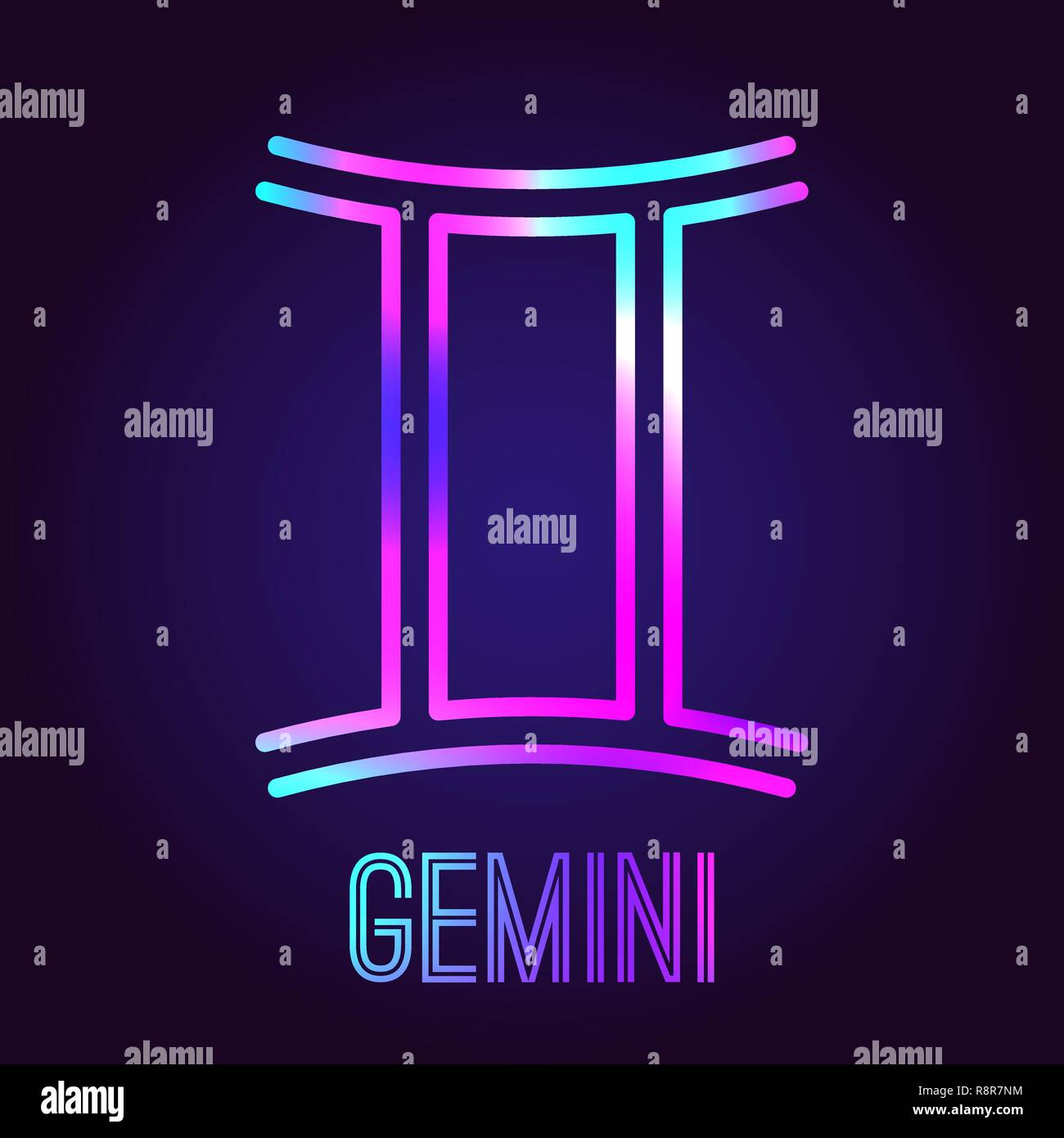 The shining twins Stock Vector Images - Alamy