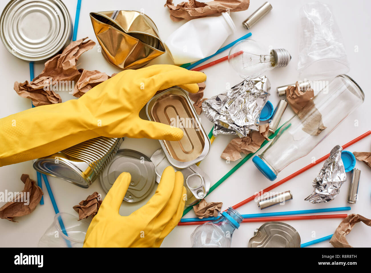 Plastic disposal glove hi-res stock photography and images - Alamy