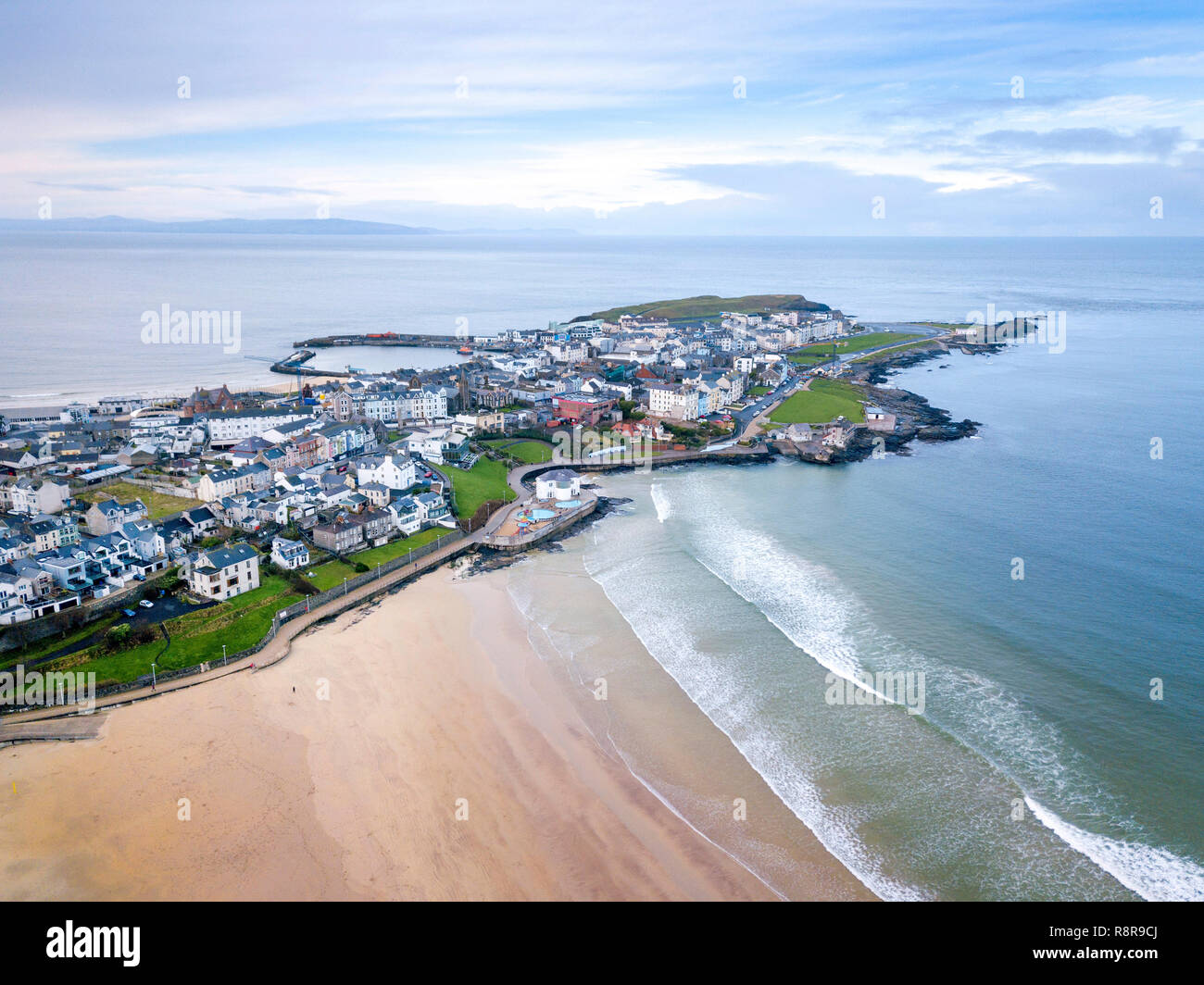 Aerial of portrush hi-res stock photography and images - Alamy