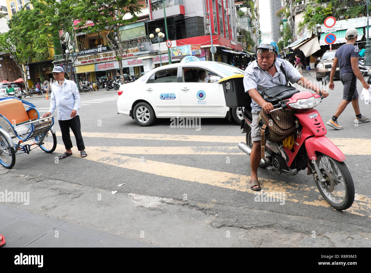 Street scene Ho Chi Minh City Vietnam in 2018 Stock Photo - Alamy