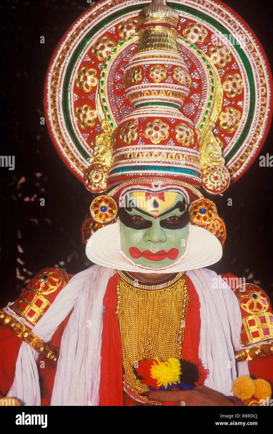 Kathakali face expressions hi-res stock photography and images - Alamy