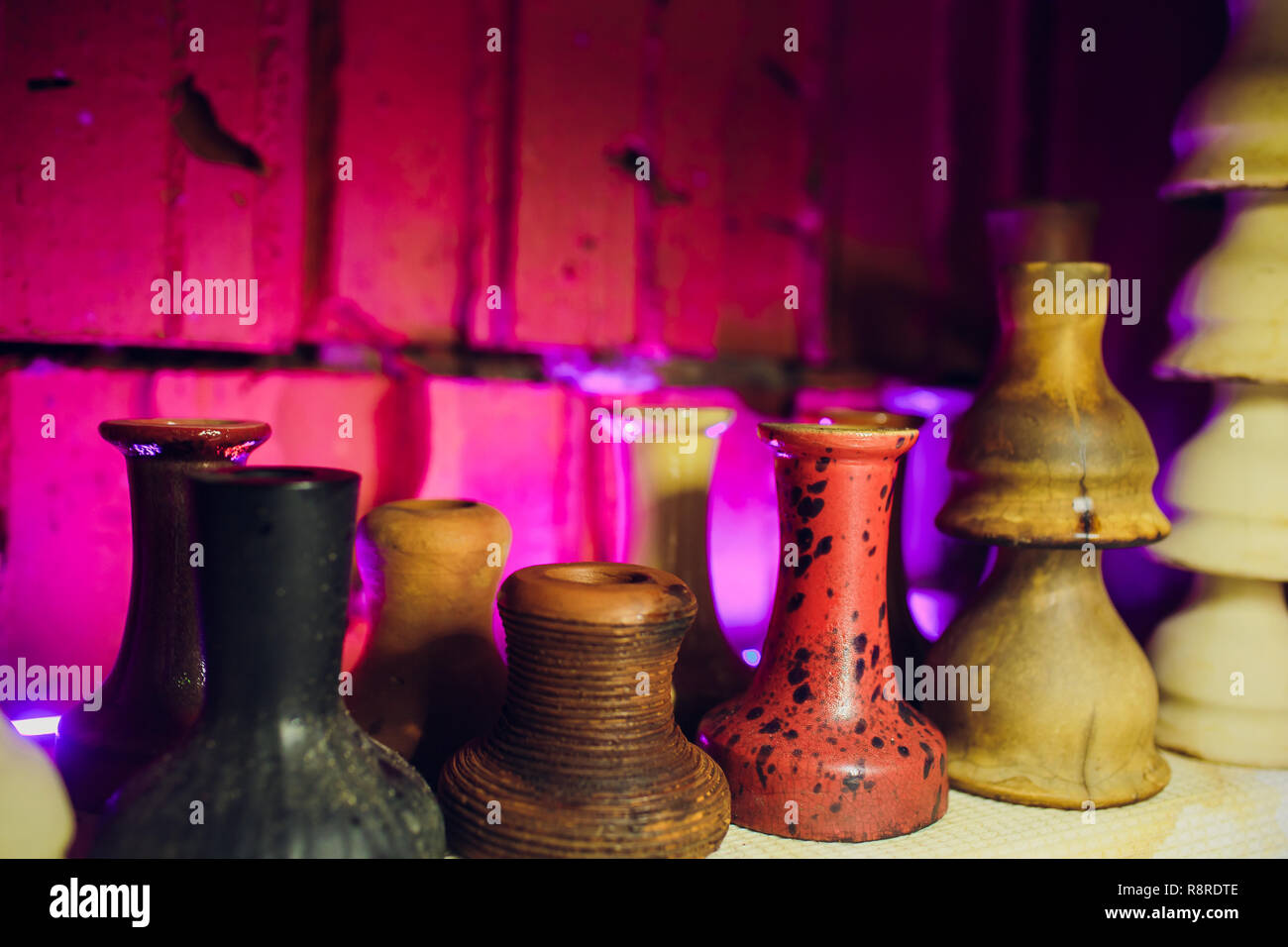 composition with shisha and accessories Stock Photo - Alamy