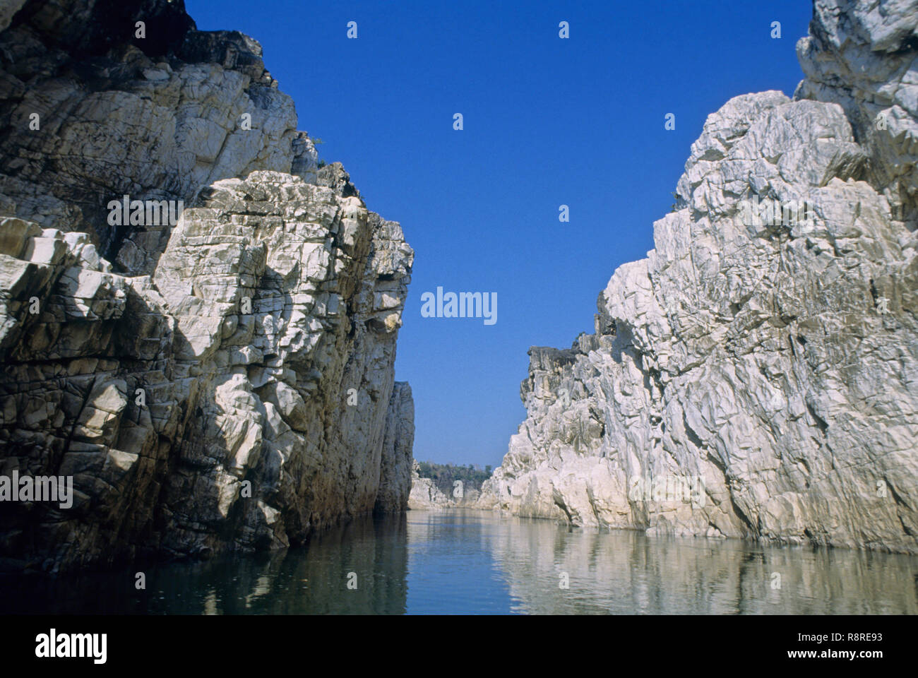 Marble rocks, Jabalpur, Madhya Pradesh, India Stock Photo - Alamy