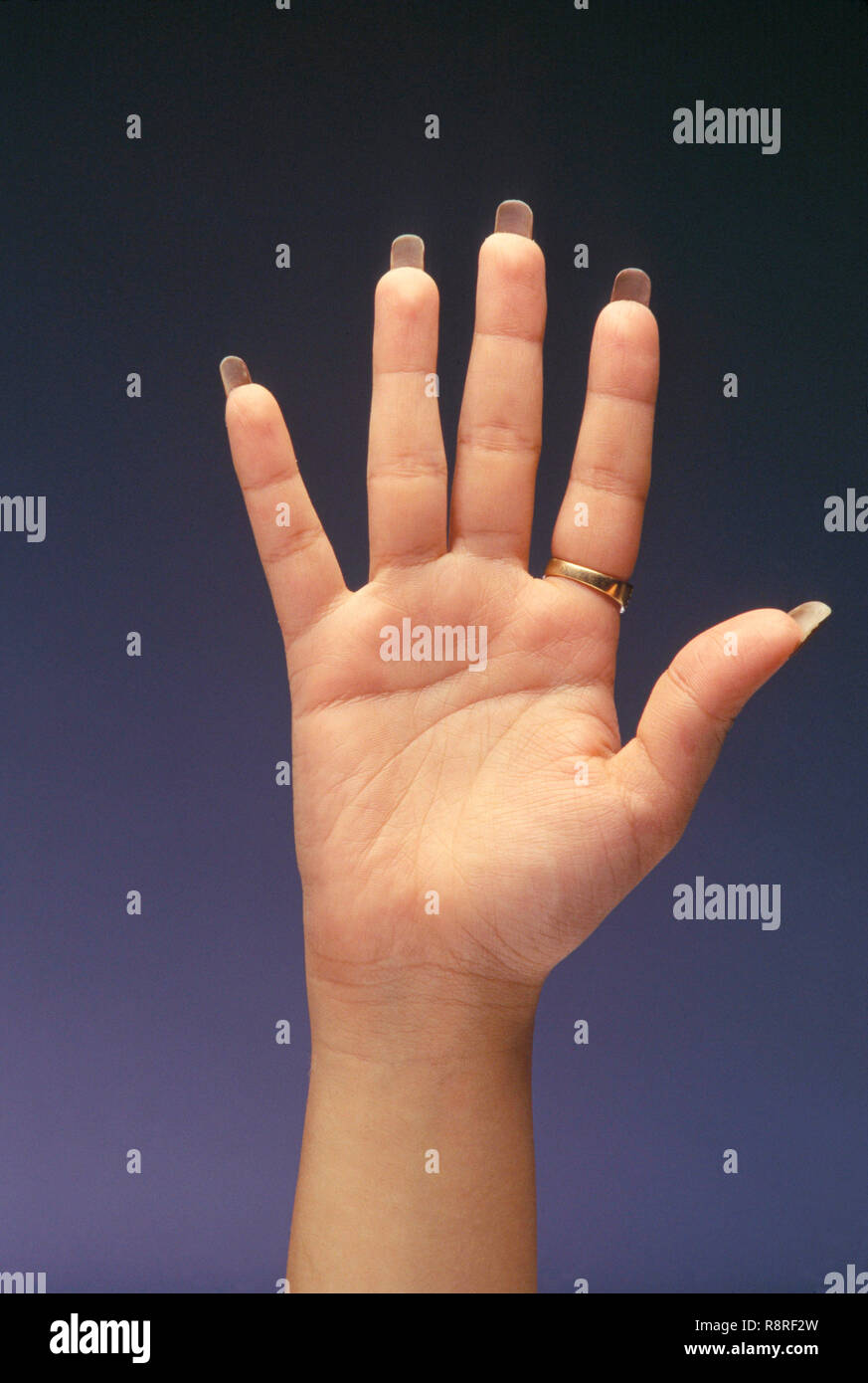 Hand open palm Stock Photo - Alamy
