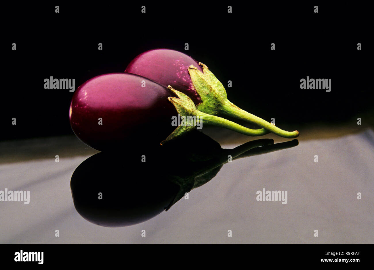Vegetables - Brinjals Stock Photo - Alamy