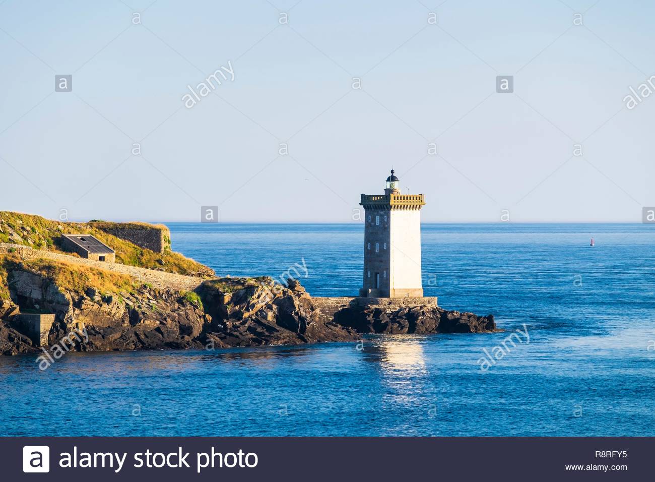 Kermorvan Lighthouse Stock Photos & Kermorvan Lighthouse Stock Images ...