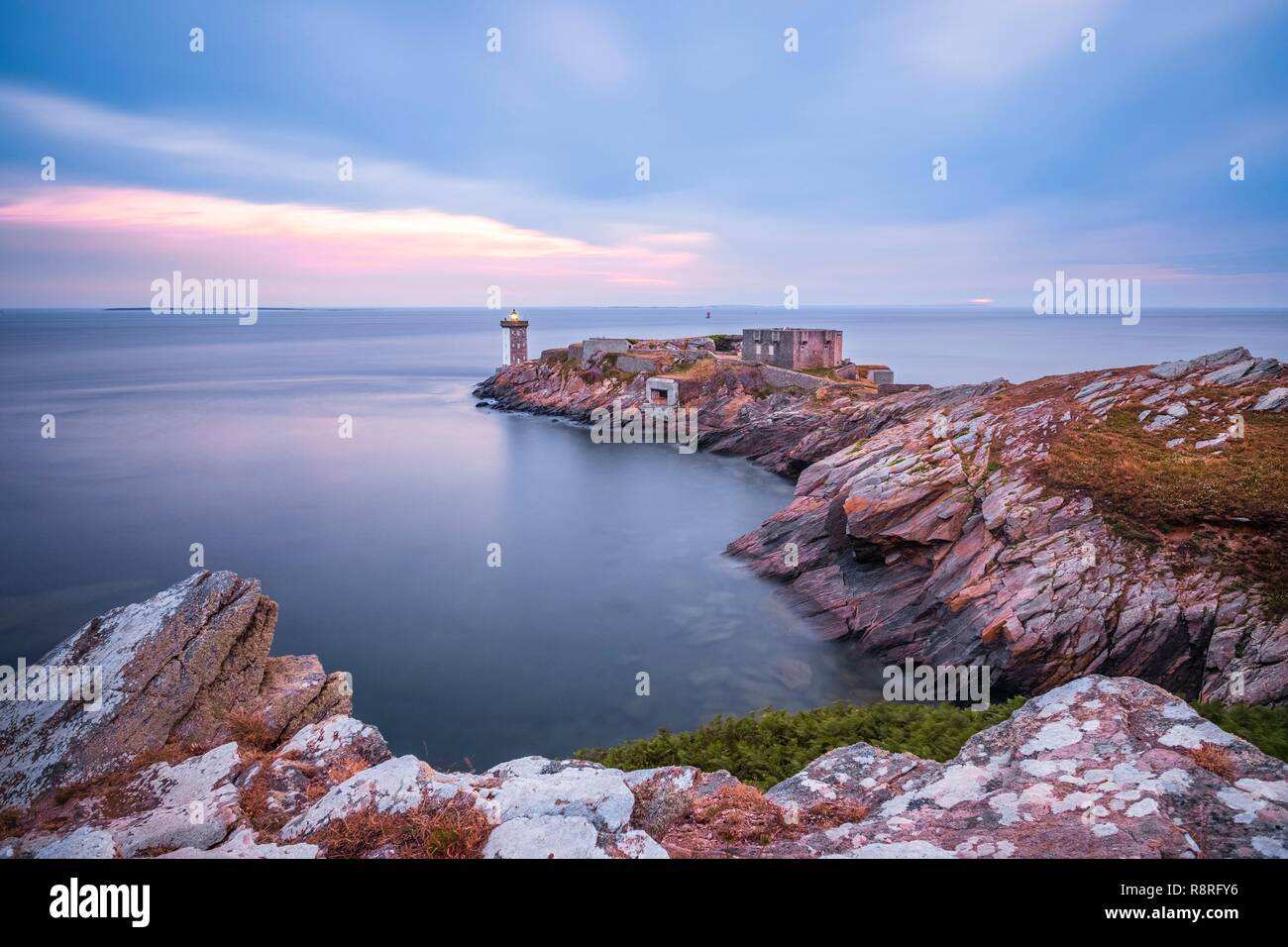 France, Finistere, Le Conquet, Kermorvan peninsula, Kermorvan ...