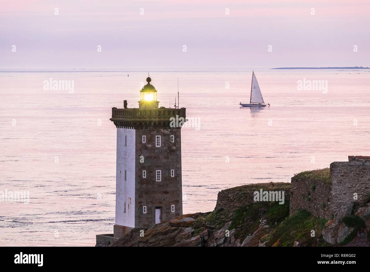 France, Finistere, Le Conquet, Kermorvan peninsula, Kermorvan ...