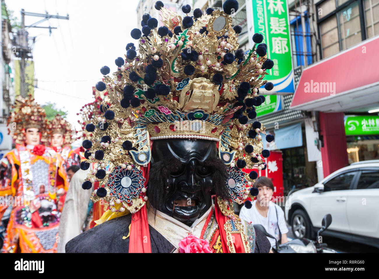 Birthday deity celebrations centred around Fuhsing,Fuxing Temple,Shipai ...