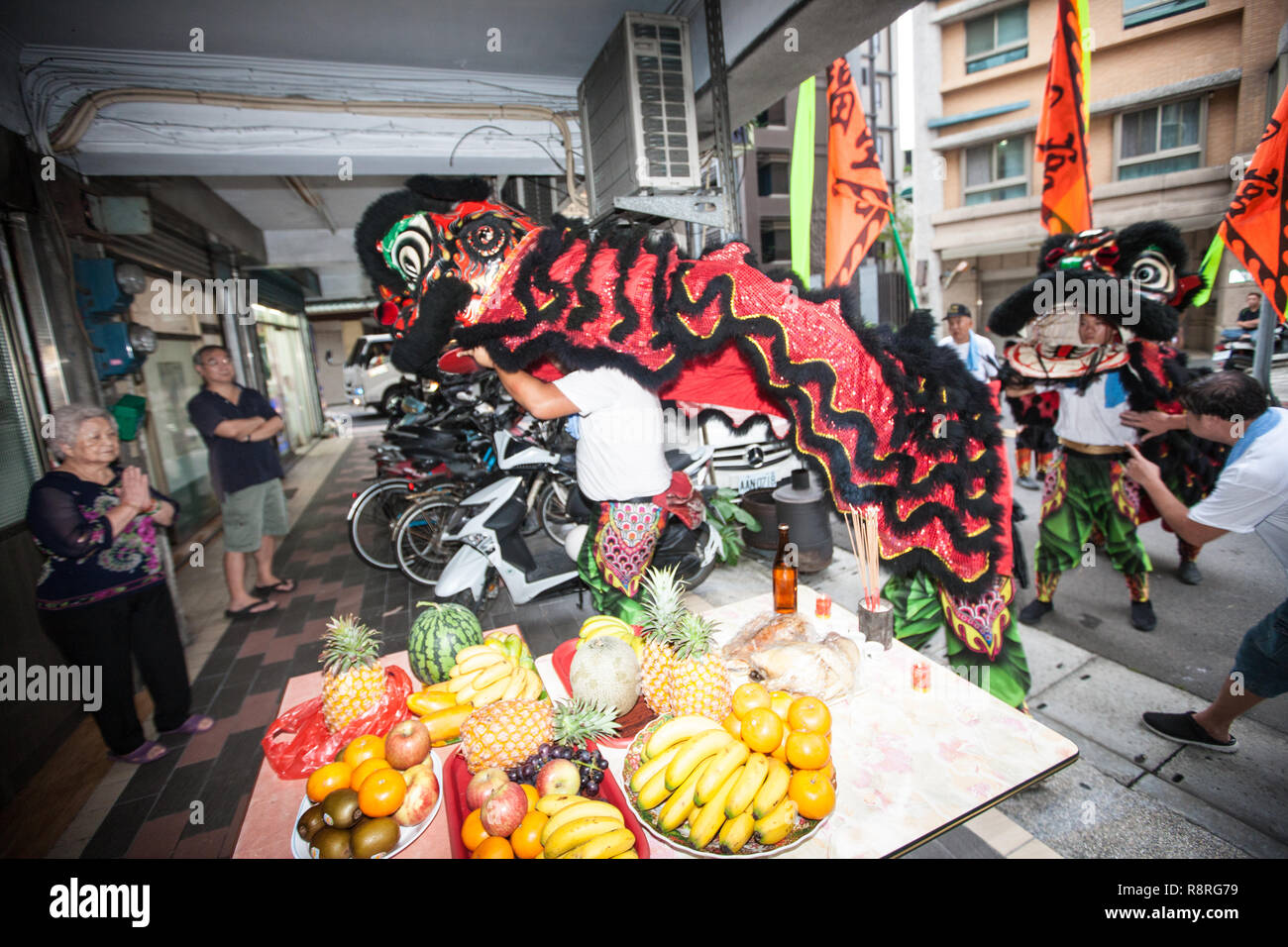 Birthday deity celebrations centred around Fuhsing,Fuxing Temple,Shipai ...