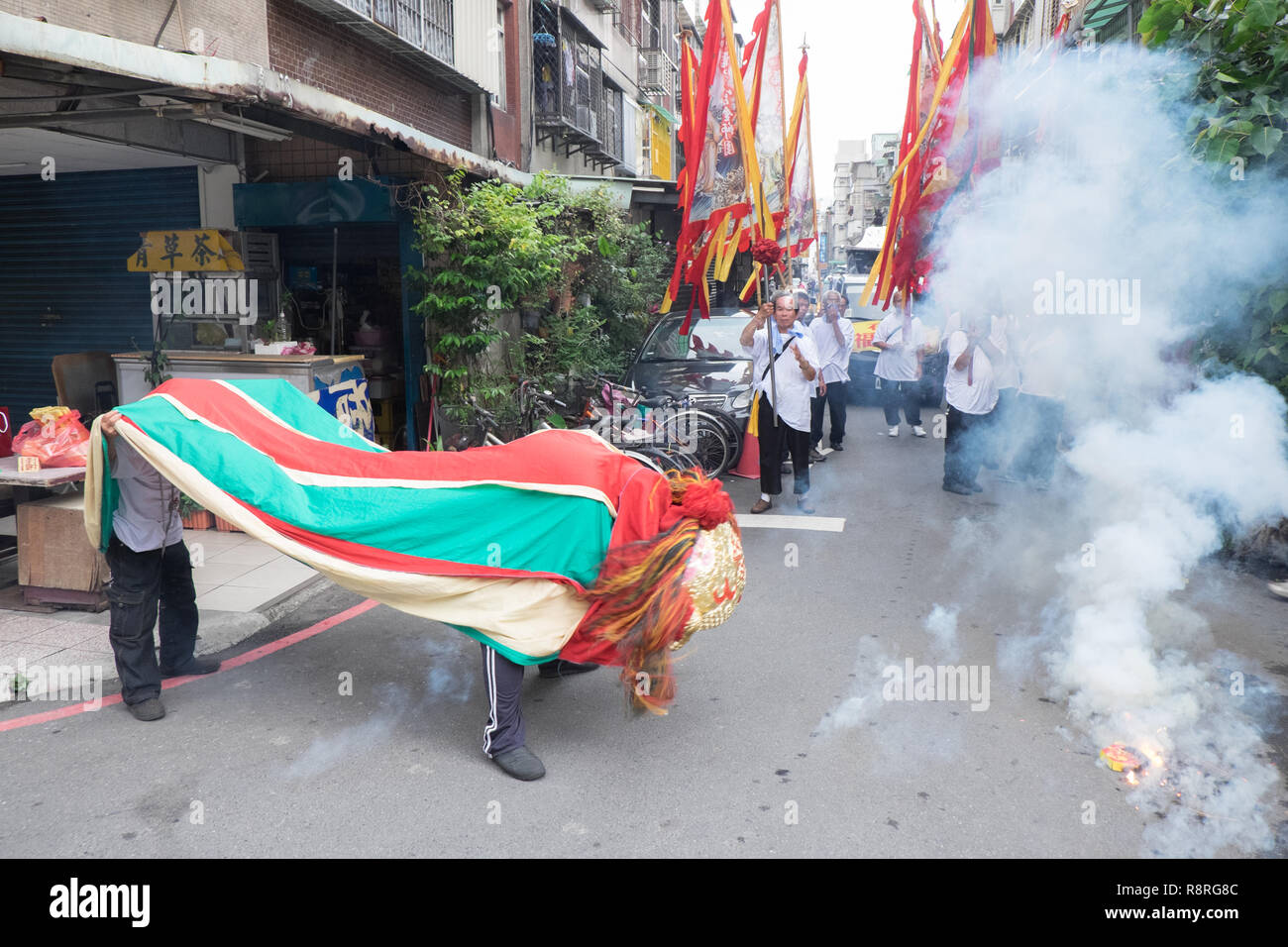 Birthday deity celebrations centred around Fuhsing,Fuxing Temple,Shipai ...