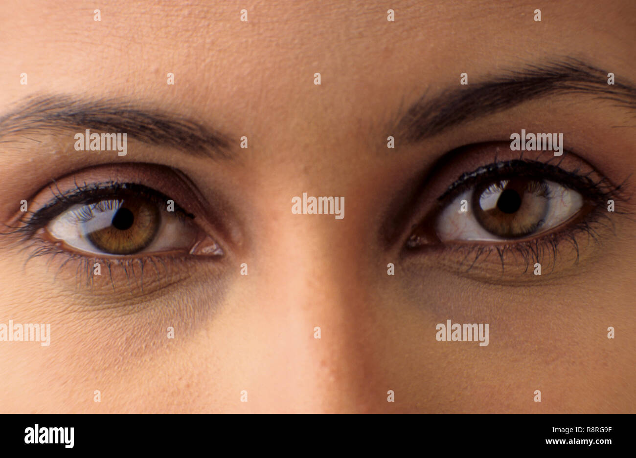 Woman no nose hi-res stock photography and images - Alamy