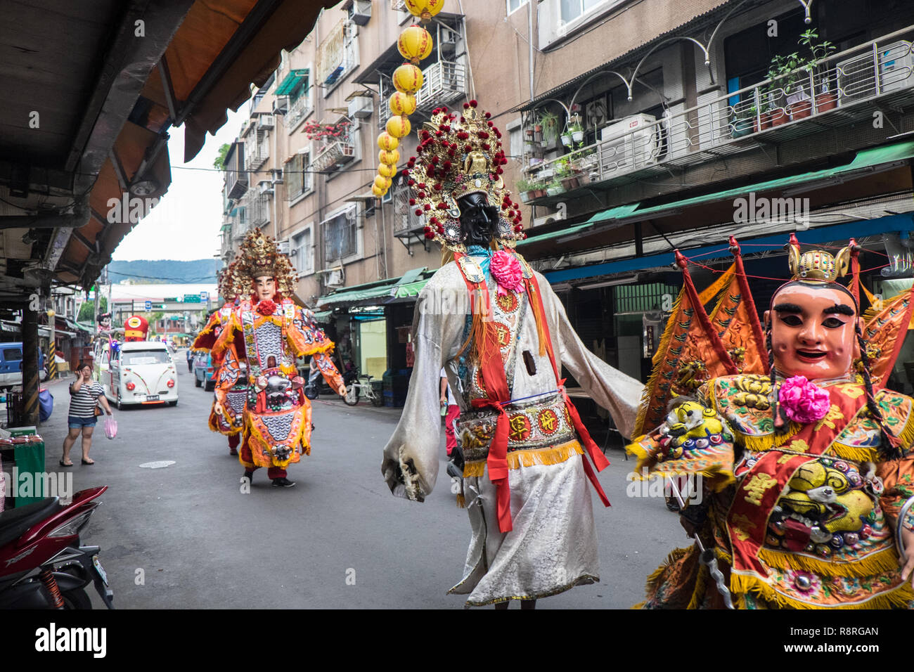Birthday deity celebrations centred around Fuhsing,Fuxing Temple,Shipai ...