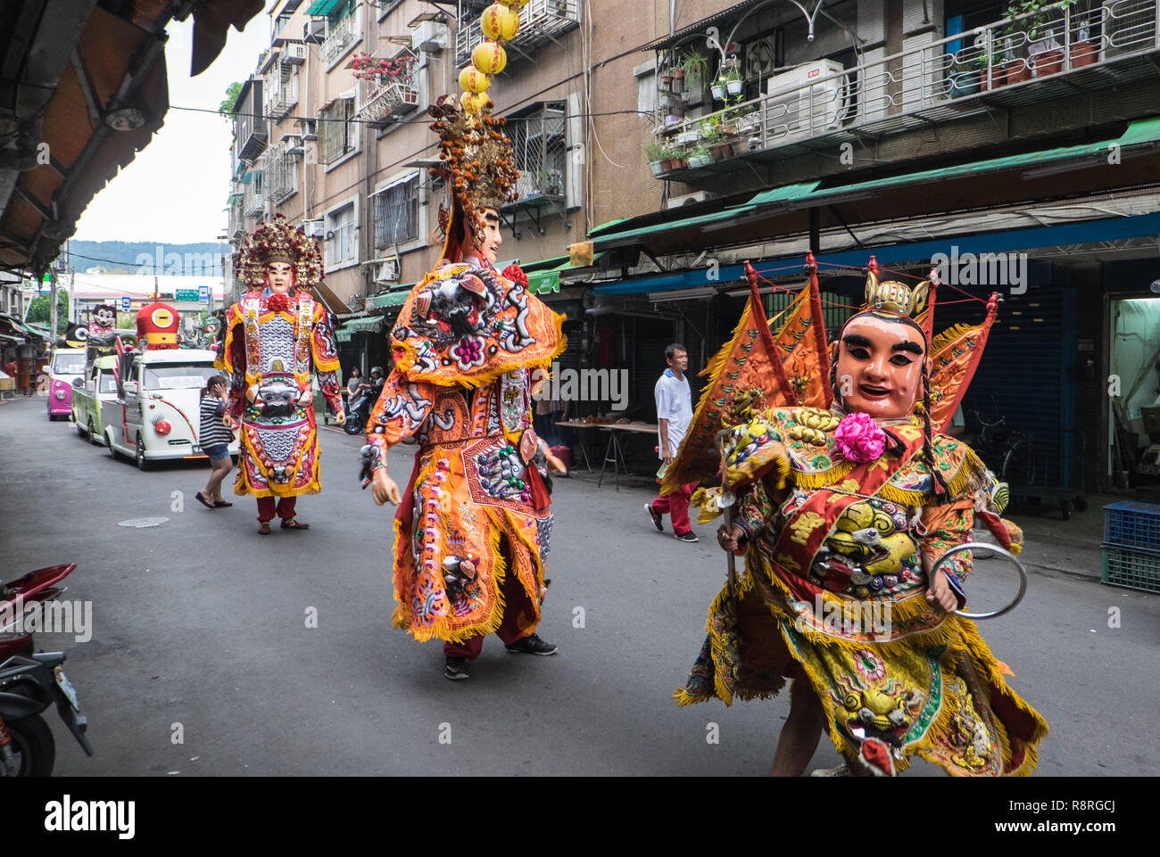 Birthday deity celebrations centred around Fuhsing,Fuxing Temple,Shipai ...