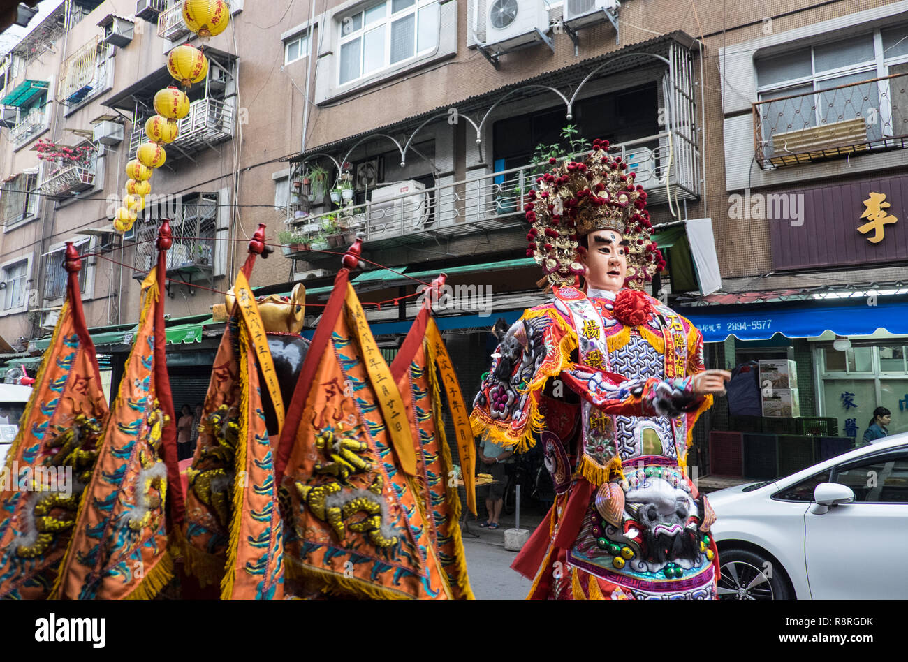 Birthday deity celebrations centred around Fuhsing,Fuxing Temple,Shipai ...