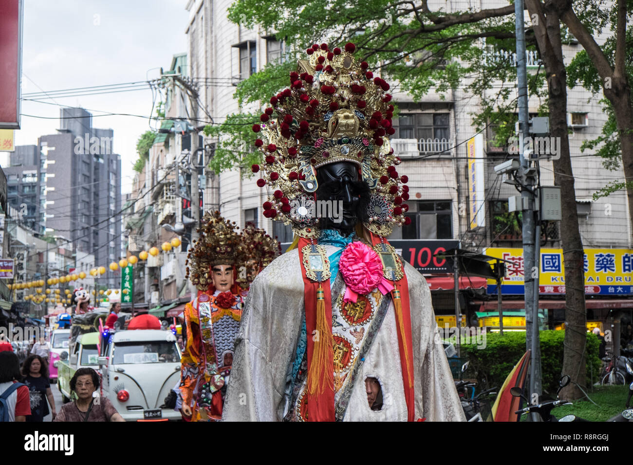 Birthday deity celebrations centred around Fuhsing,Fuxing Temple,Shipai ...