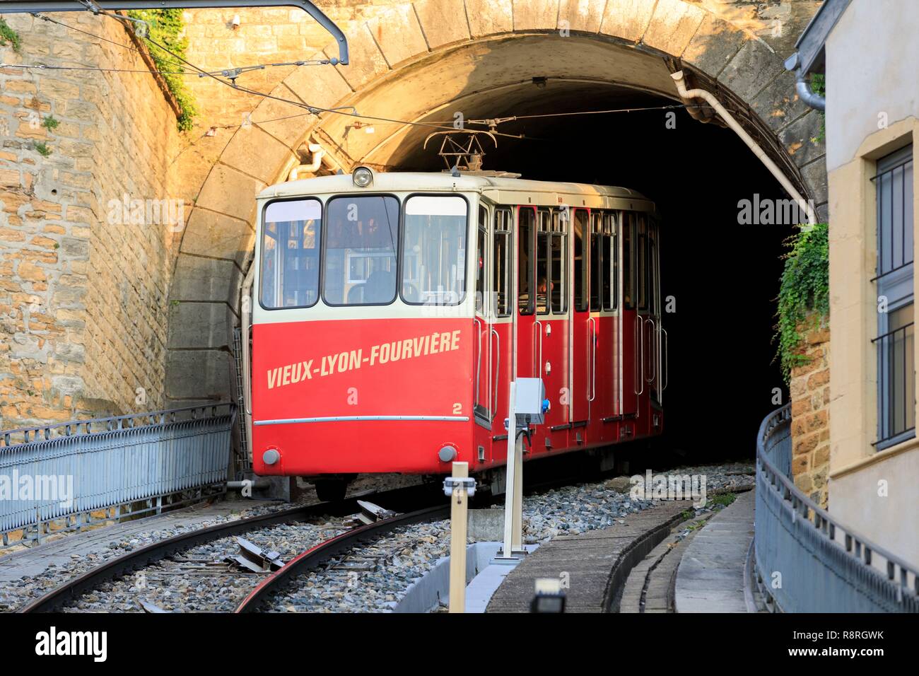France, Rhône, Lyon, 5th district, Old Lyon district, UNESCO World ...
