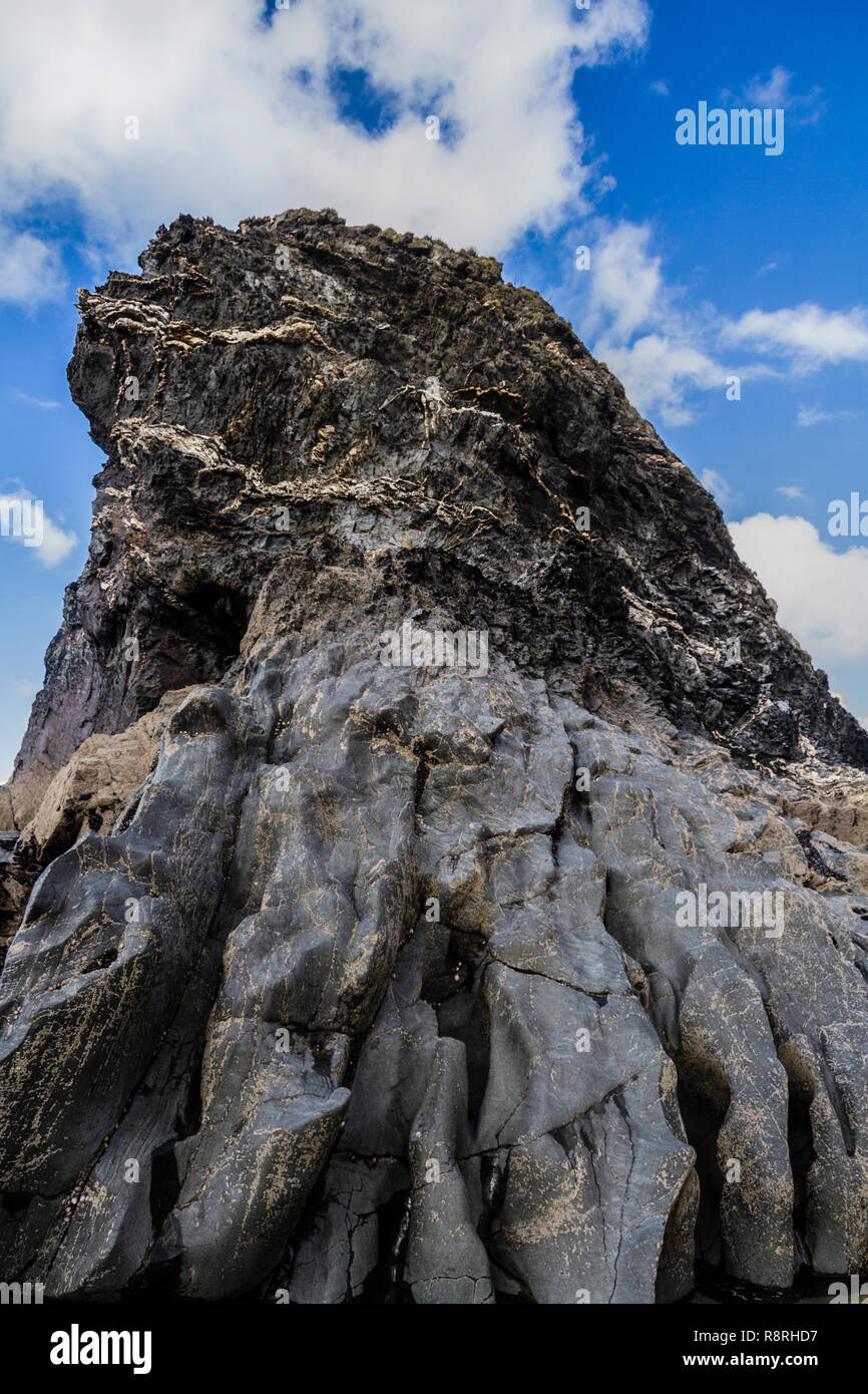 Rock formation, Cornwall, UK Stock Photo - Alamy