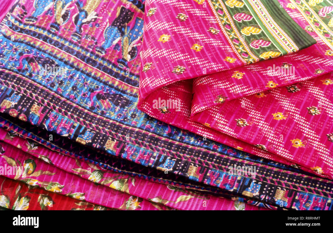 Sari pattern hi-res stock photography and images - Alamy