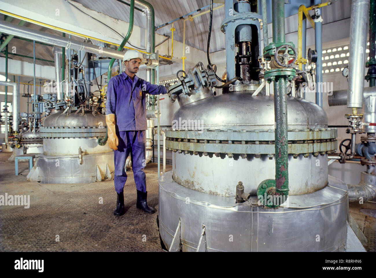 Chemical factory, India Stock Photo - Alamy