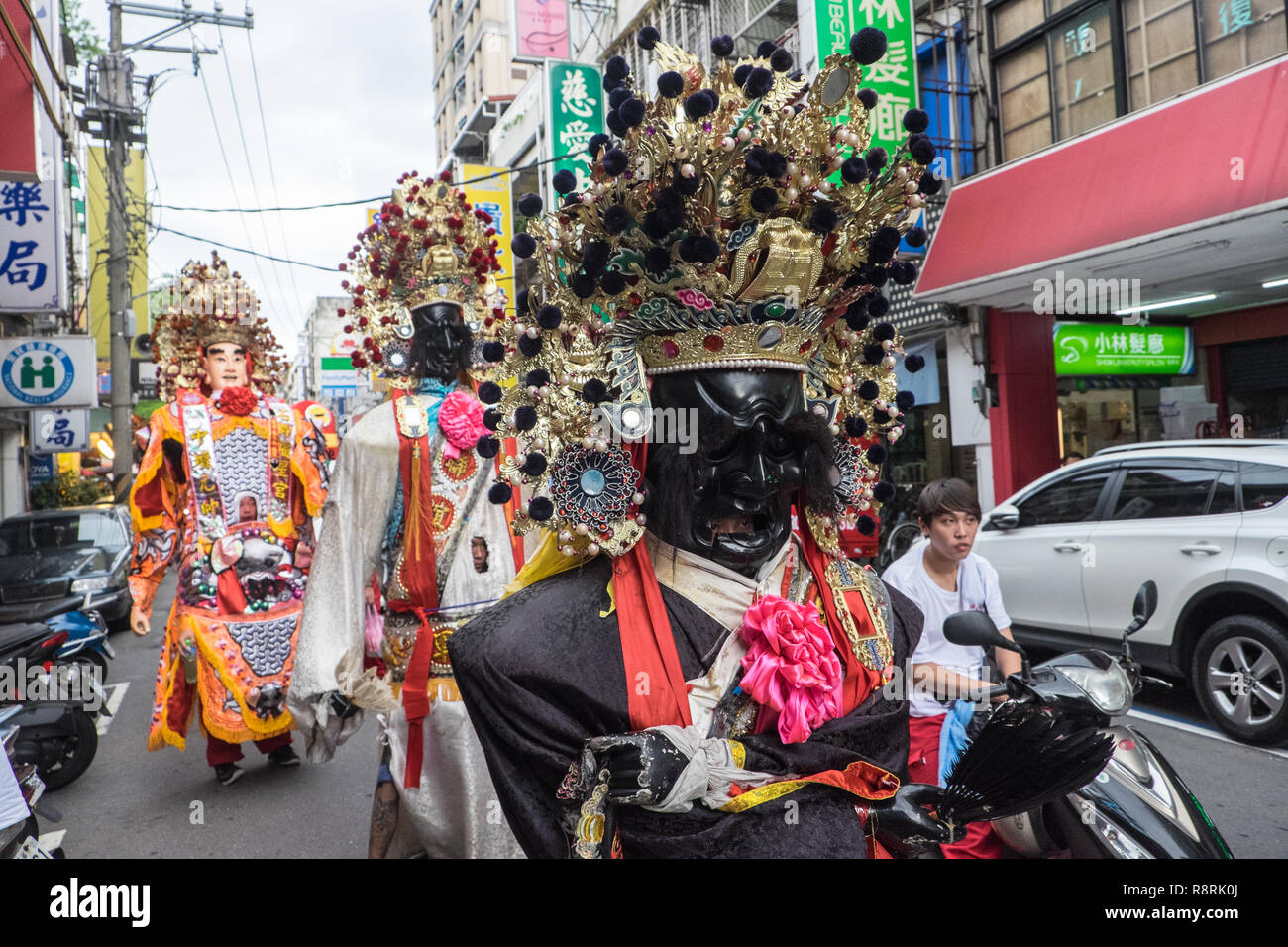 Birthday deity celebrations centred around Fuhsing,Fuxing Temple,Shipai ...