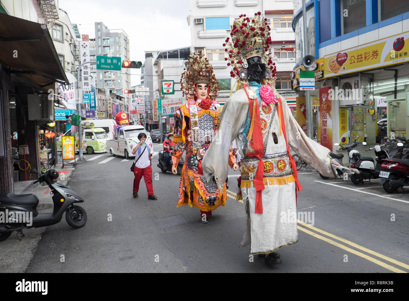 Birthday deity celebrations centred around Fuhsing,Fuxing Temple,Shipai ...