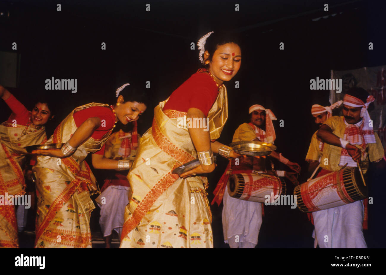 Folk Dance, Assam, India, Asia Stock Photo - Alamy