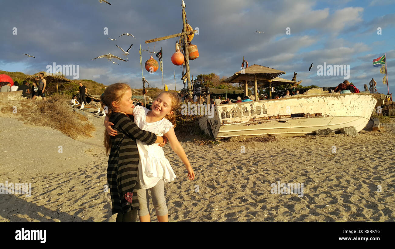 Fun on beach playing on beach hi-res stock photography and images - Alamy