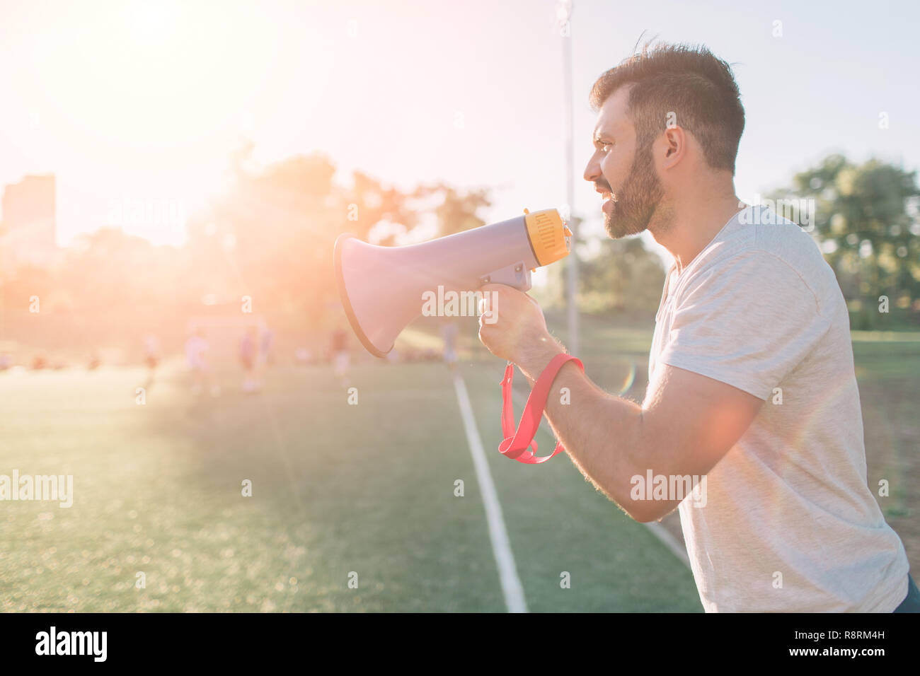Kids Megaphone High Resolution Stock Photography and Images - Alamy
