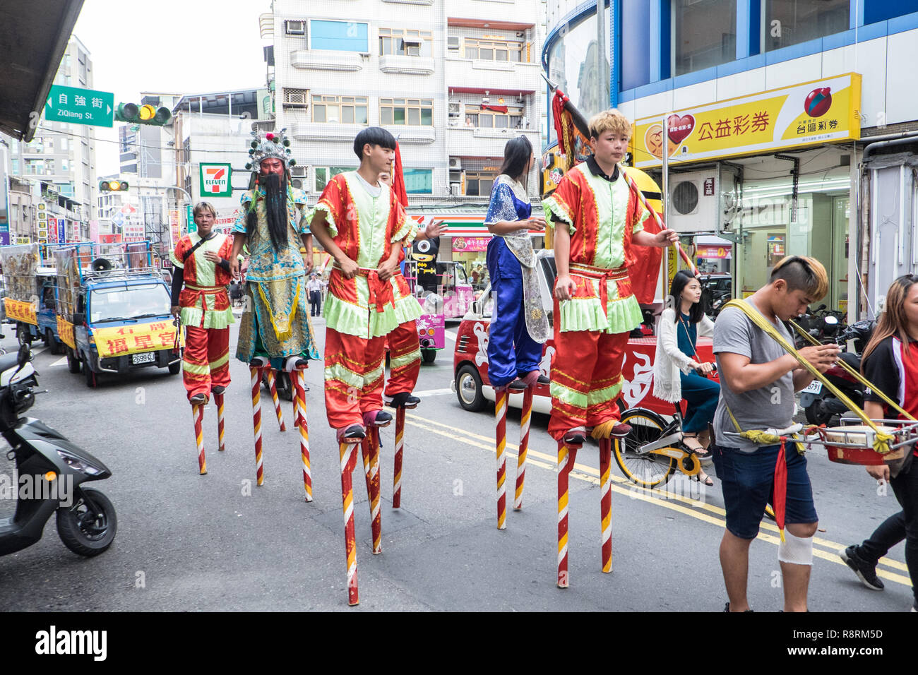 Birthday deity celebrations centred around Fuhsing,Fuxing Temple,Shipai ...